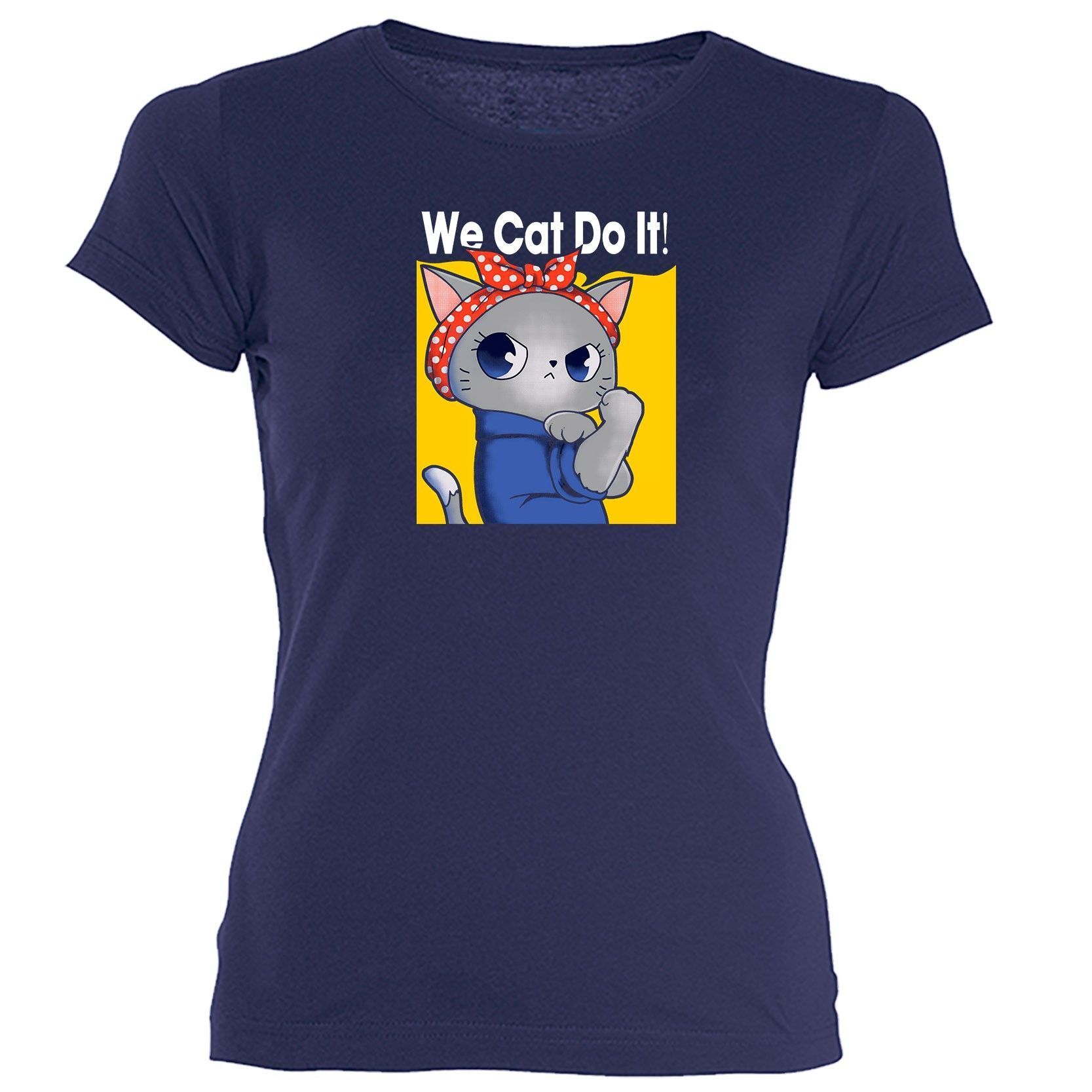 Camiseta We Cat - Cosas de la Egb-Ropa Ochentera, friki y molona